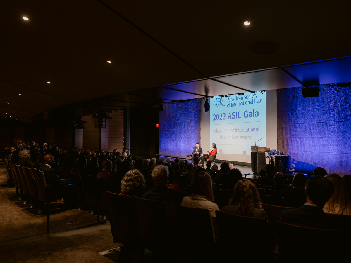 2024 Champion of the International Rule of Law Award Gala | ASIL